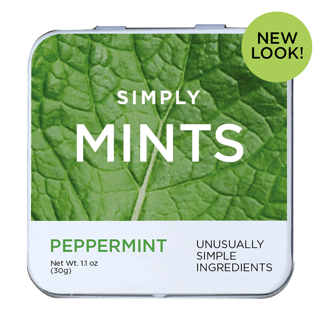 Simply Mints - Peppermint (6 Tins) – Hommeskin
