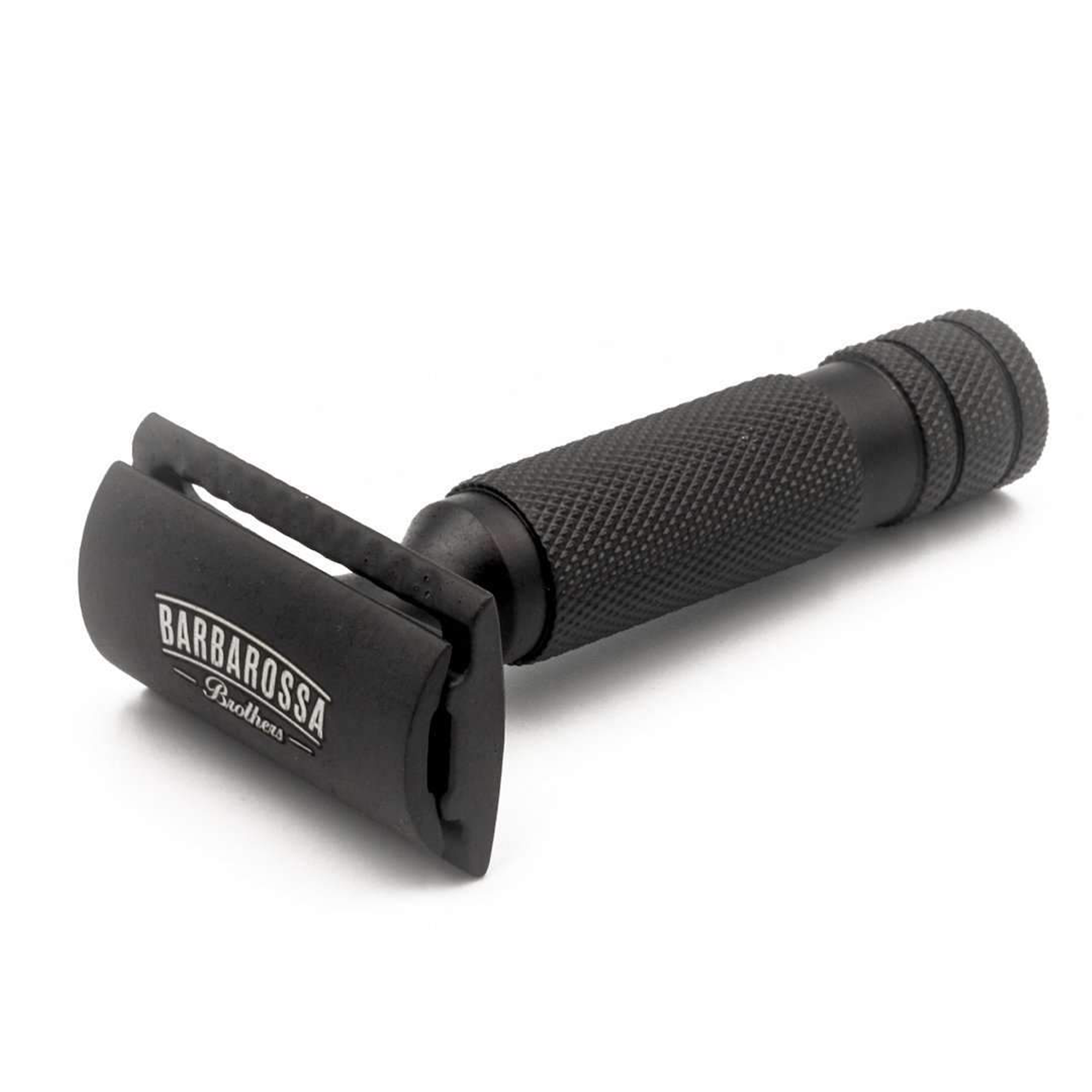 The Ottoman: 3 Piece Double Edge Razor - Matt Black – Hommeskin